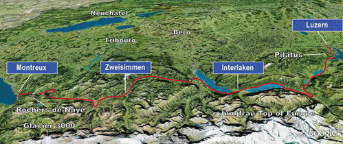 רכבות בשוויץ: כמו רכבת שוויצרית - GoTravel